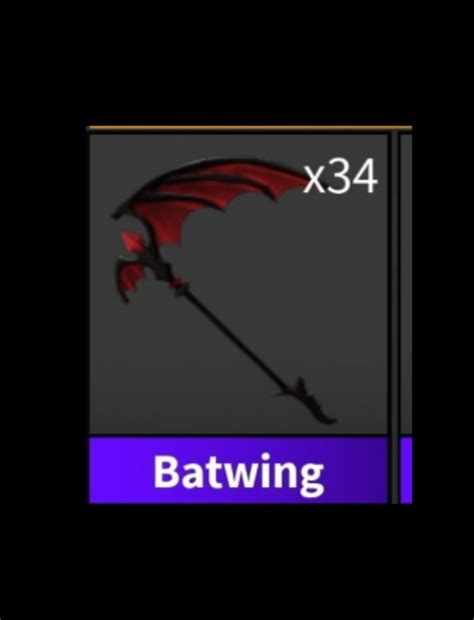 Batwing Roblox Murder Mystery 2 Mm2 Video Gaming Gaming