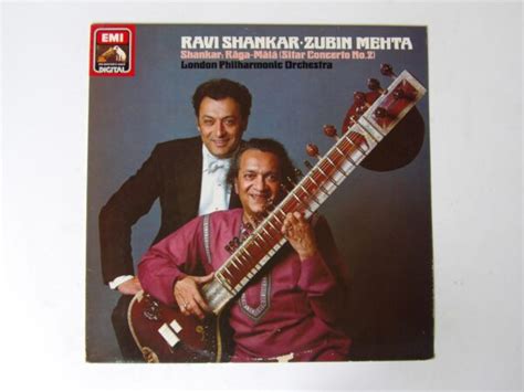 Ravi Shankar And Zubin Mehta Raga Mala 1982 Ex Lp