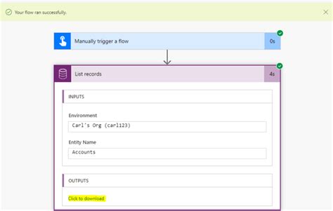 Use List Records In Power Automate Flow To Create And Send Cds Report
