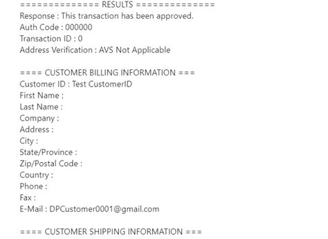 Authorize Net How To Add BillTo Parameter In CreateCustomerProfileRequest Stack Overflow
