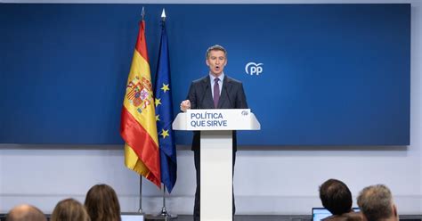 Amp Feijóo Pide A Sánchez Información Sobre Ayuda Militar A Ucrania Y Promoverá Votación Para