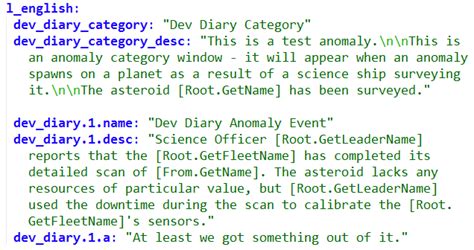 Stellaris Dev Diary 31 Modding Scripting Anomalies Paradox