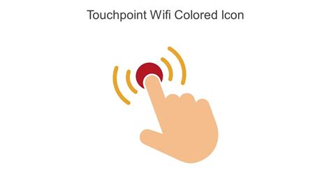 Touchpoint Wifi Colored Icon In Powerpoint Pptx Png And Editable Eps Format Ppt Powerpoint