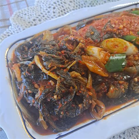 고등어 시래기 조림 고등어조림 양념장 만들기