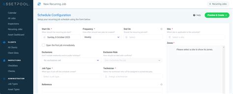 How To Create A Recurring Job