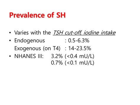 Ppt Subclinical Hyperthyroidism Powerpoint Presentation Free