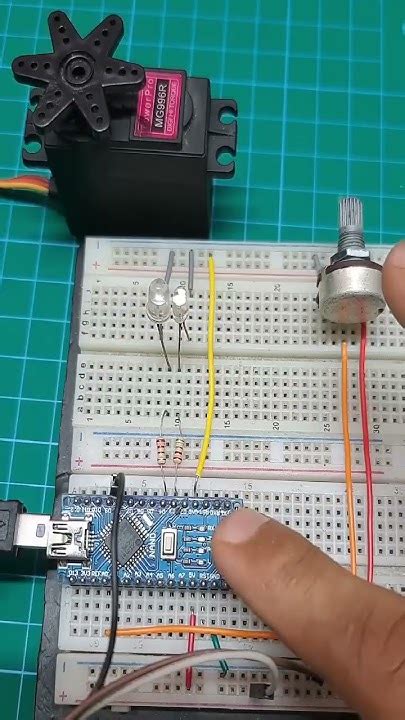 I Gave My Pc Superpowers Arduino Arduinoproject Led Servomotor