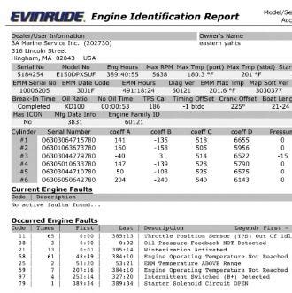 ETEC G1 EDF FILE CREATION 25 90HP EvDiag Pro Evinrude EMM Programming