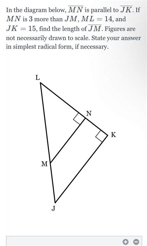 [answered] In The Diagram Below Mn Is Parallel To Jk If Mn Is 3 More Kunduz