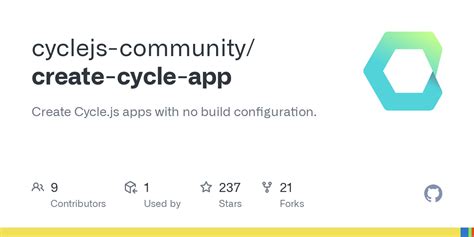 Github Cyclejs Communitycreate Cycle App Create Cyclejs Apps With