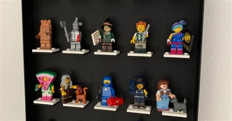 Lego Minifigure Display Stand Wall Mount By Bas Van Der Ploeg