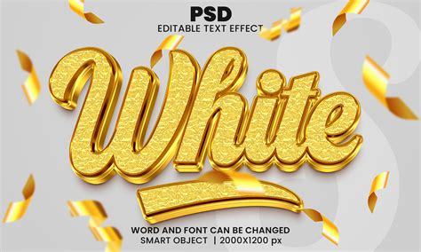 Artstation 3d White Psd Fully Editable Text Effect Layer Style Psd Mockup Template Artworks