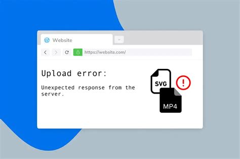 Easy Fix Upload Error Unexpected Response From The Server