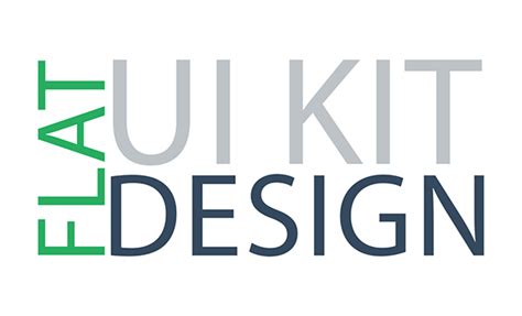 Flat UI Kit Design On Behance