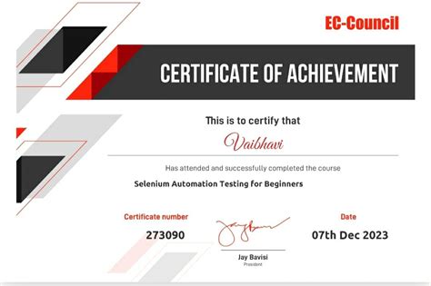 Vaibhavi Gaikwad On Linkedin Certification Eccouncil