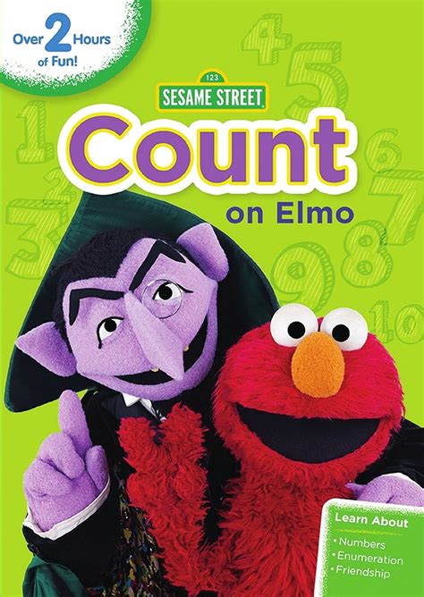 Learning To Count Is Fun With Sesame Street Count On Elmo Dvd Review Mommys Block Party