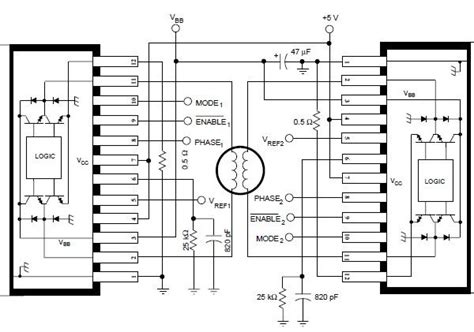 Stepper Motor Control Using 8051 Microcontroller Circuit Diagram Circuit Diagram