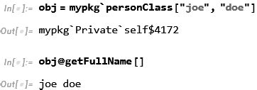 How To Use OOP When The Object Is Inside A Mathematica Package
