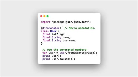 Macros Are Coming To The Dart Language 🙌 This Feature Is Currently Under Development But It