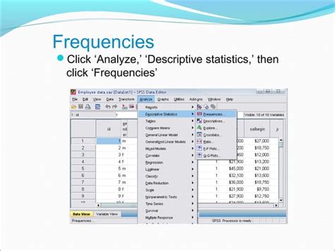 Spss Lecture Notes Ppt Technology And Computing Spss Lecture Notes Ppt Technology And Computing