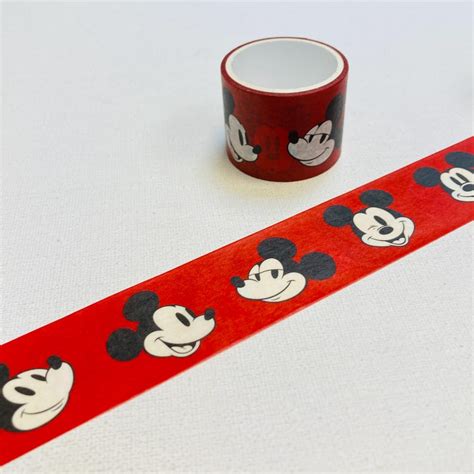 Japanese Disney Washi Tape Mickey Mouse Washi Tape Minnie Mouse Washi