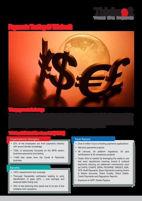 Payments Testing Thinksoft Pdf
