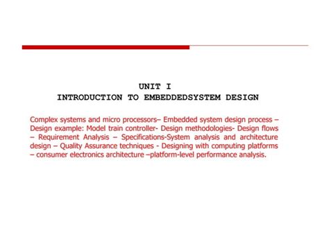 Ec8791 Embedded And Realtime Systemspptx
