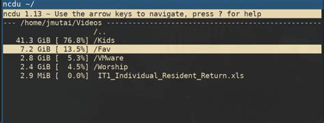 How To Analyze Disk Usage On Linux Using Ncdu ComputingForGeeks