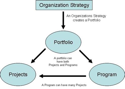 Become A Certified Project Manager Chapter 13 Relationship Between Project Program And Portfolio