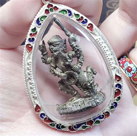 龙婆卡隆佛历2549第一期猴神哈努曼 泰国佛牌知识百科
