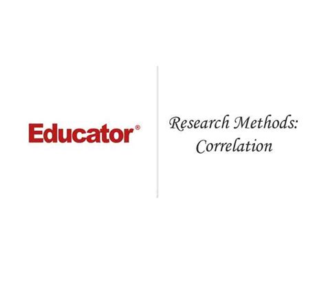 Research Methods Correlation AP Psychology Educator Com
