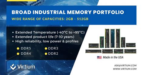 Virtium Llc On Linkedin Ddr5 Ddr4 Ddr3 Vlpmemory Ulpmemory