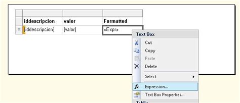 Reporting Services Dynamic Format At Ssrs Stack Overflow
