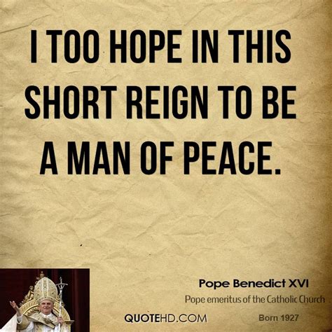 Pope Benedict Xvi Quotes Quotesgram