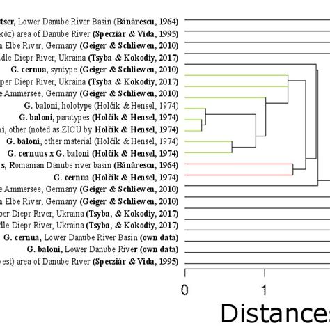 Dendrogram Of The Hierarchical Clustering Analysis Based On Download Scientific Diagram