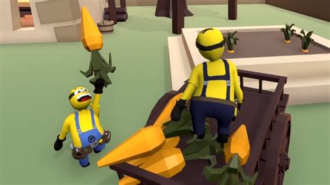 Minions Need To Help Uncle At The Farm In Human Fall Flat Youtube
