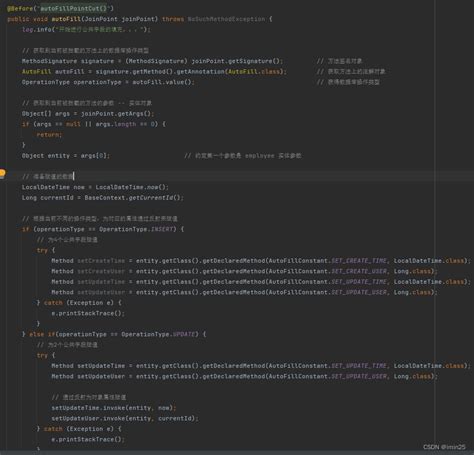 公共字段自动填充 Csdn博客