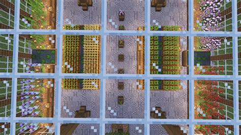Huge Medieval Greenhouse Pythono Minecraft Map