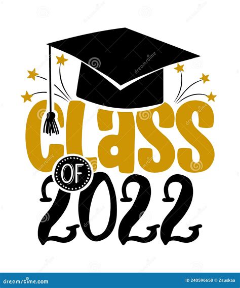 Class Of 2022 Concept Stamped Word Art Illustration 107930530