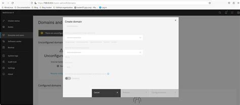 Ns8 Create Domain Stuck Frozen Bug Nethserver Community