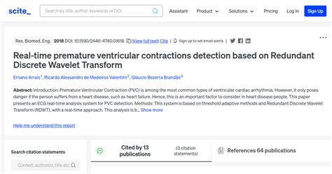 Real Time Premature Ventricular Contractions Detection Based On