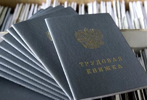 Электронная трудовая книжка образец в 2025 году