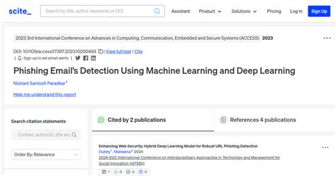 Phishing Emails Detection Using Machine Learning And Deep Learning