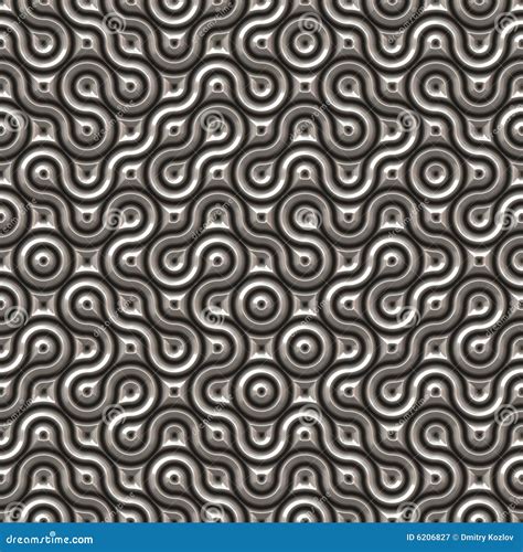 Futuristic Seamless Texture Stock Image 6206827