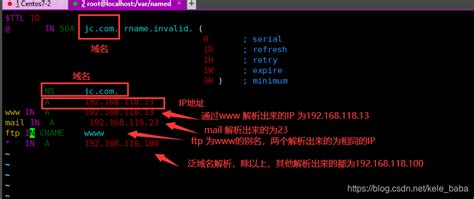 linux中dns域名解析 红帽配置dns域名解析 csdn博客
