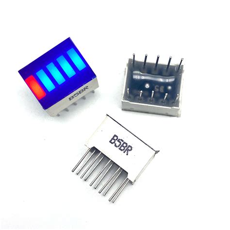5 segment led bar graph array led