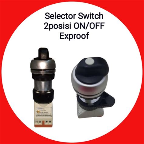 Jual Selektor Selector Switch On Off Explosion Proof M30 Exd Jakarta Pusat Salman