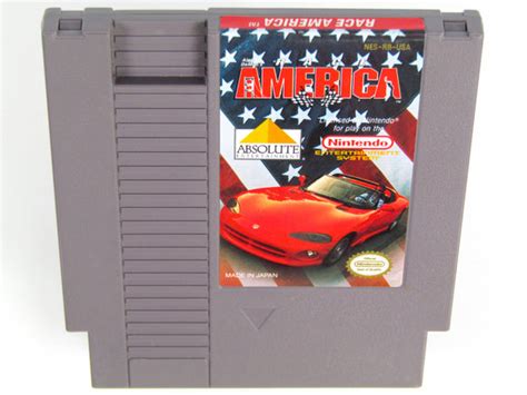 Race America Nintendo Nes Retromtl