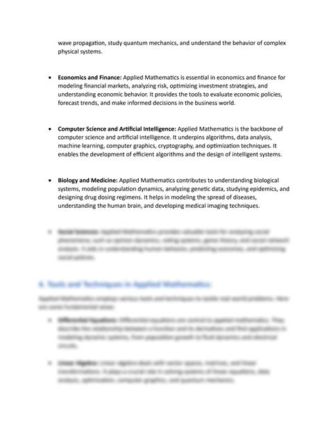 Solution Applied Mathematics Harnessing The Mathematical Marvels For Real World Solutions