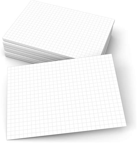 321done Graph Index Cards Large 5x7 Set Of 50 025